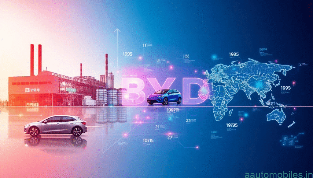 BYD Company: बैटरी कंपनी से Global EV King तक – पूरी कहानी (1995 से ...